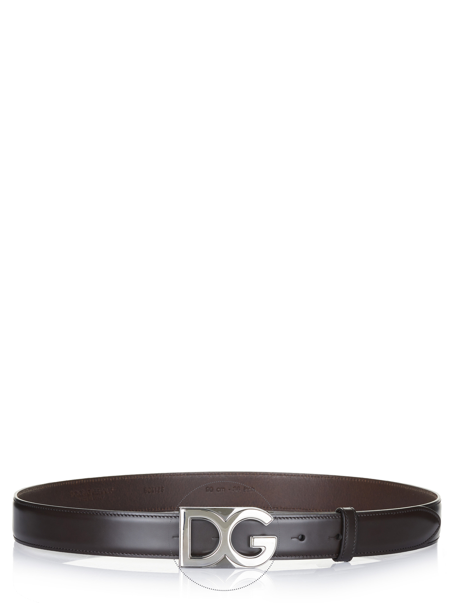 Dolce & Gabbana Men Logo Belt (2te Wahl) Dunkelbraun günstiger › Outlet ...