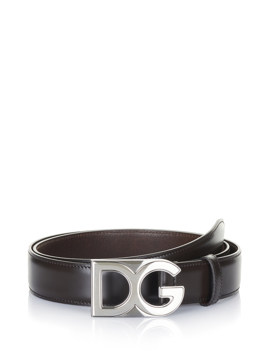 Dolce & Gabbana Men Logo Belt (2te Wahl) Dunkelbraun günstiger › Outlet ...